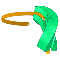 Longitudinal and vertical focusing with a field gradient spiral ...