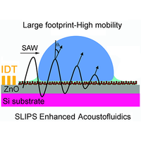 Slippery Liquid-Infused Porous Surfaces and Droplet Transportation by ...