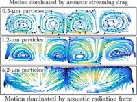 Acoustically Driven Fluid and Particle Motion in Confined and Leaky ...
