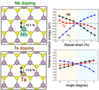 Strain-Enhanced Doping in Monolayer | Phys. Rev. Applied