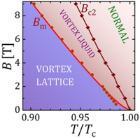 Melting of vortex lattice in the magnetic superconductor | Phys. Rev. B