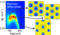 Field and temperature dependence of the skyrmion lattice phase in chiral magnet membranes | Phys ...