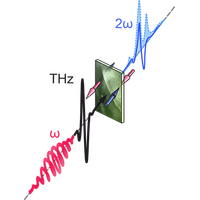 Terahertz-induced second harmonic generation dynamics in ...