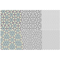 Rectangle-triangle soft-matter quasicrystals with hexagonal symmetry ...