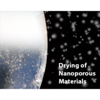 Drying regimes in homogeneous porous media from macro- to nanoscale ...
