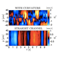 Characterizing elastic turbulence in channel flows at low Reynolds number | Phys. Rev. Fluids