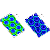 Hexagonal convection patterns and their evolutionary scenarios in electroconvection induced by a ...