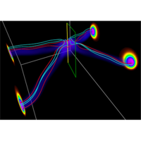 Vortex line topology during vortex tube reconnection | Phys. Rev. Fluids