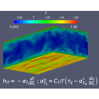 Dynamic subgrid-scale scalar-flux model based on the exact rate of production of turbulent ...