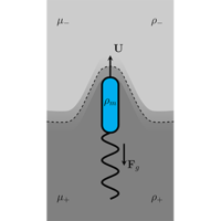 Dynamics of a helical swimmer crossing viscosity gradients | Phys. Rev ...