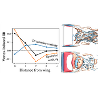 Contribution of spanwise and cross-span vortices to the lift generation ...