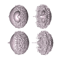 Simulating shock interaction with a cavity-embedded cylinder/droplet ...