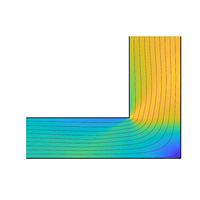 Highly rarefied gas flow through a right-angled micro-corner | Phys ...