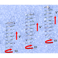Tail length influences swimming speed of helical swimmers in granular ...