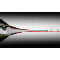 Stability analysis of the tip streaming flow in a coflowing device ...