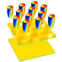 Creation of a Chiral Bobber Lattice in Helimagnet-Multilayer ...