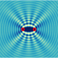 Hyperbolic Fringe Signal for Twin Impurity Quasiparticle Interference ...