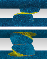Adhesive wear mechanisms in the presence of weak interfaces: Insights ...