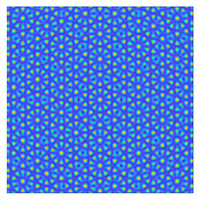 Quasicrystal patterns in a neural field model | Phys. Rev. Research