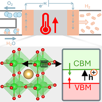 Electron-Phonon Renormalization in the Proton-Conducting Electrolyte ...